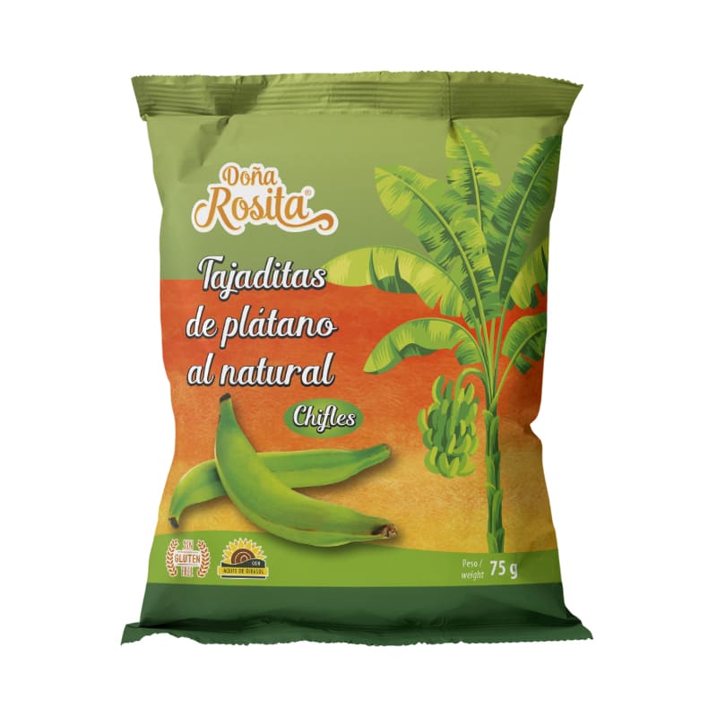 Tajaditas de plátano con sal | Ibero Express